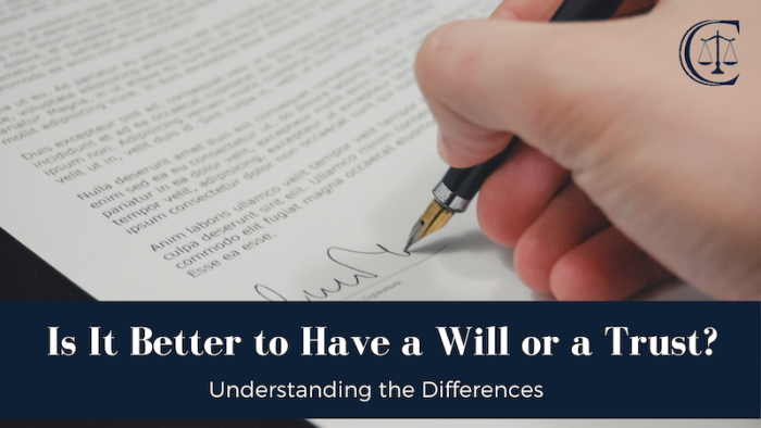 Is It Better to Have a Will or a Trust? - Gary Crews | Tulsa Probate ...