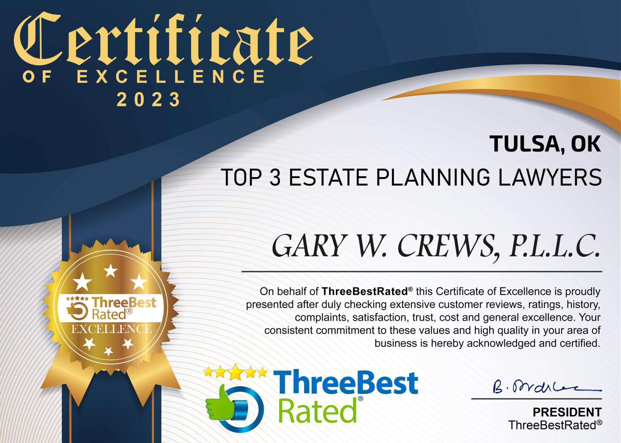 Tulsa Probate Lawyer | Gary W. Crews, PLLC. - Gary Crews | Tulsa ...